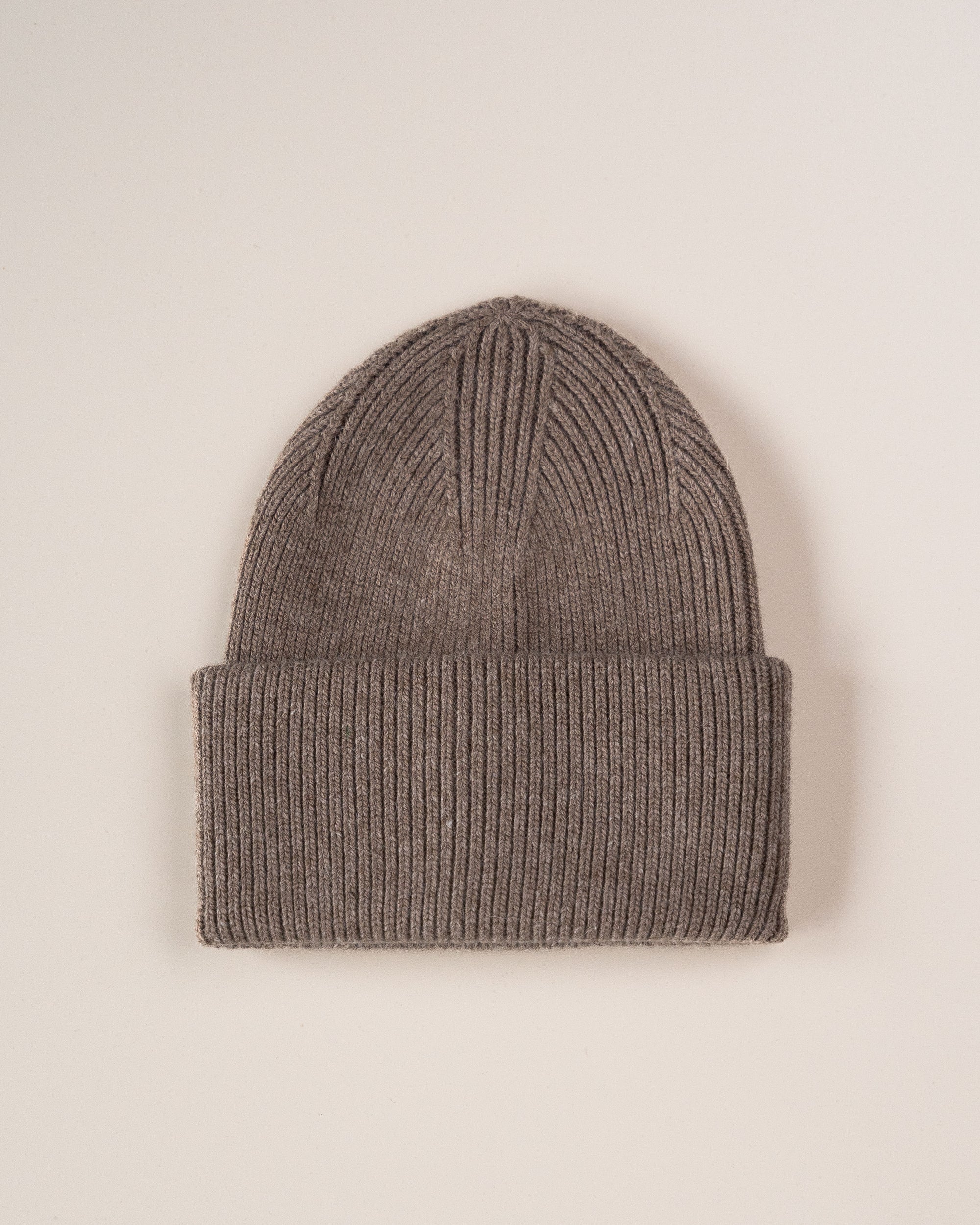 Casgmere-Wool blend beanie - Cocoa Charm – Reverie Hats